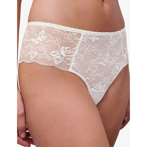 Chantelle Revealing Lace Shorty Briefs