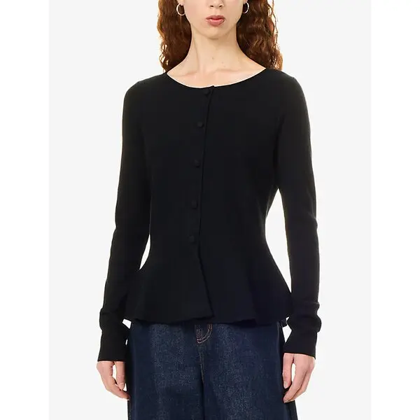 Rails Diane Peplum Knitted Cardigan