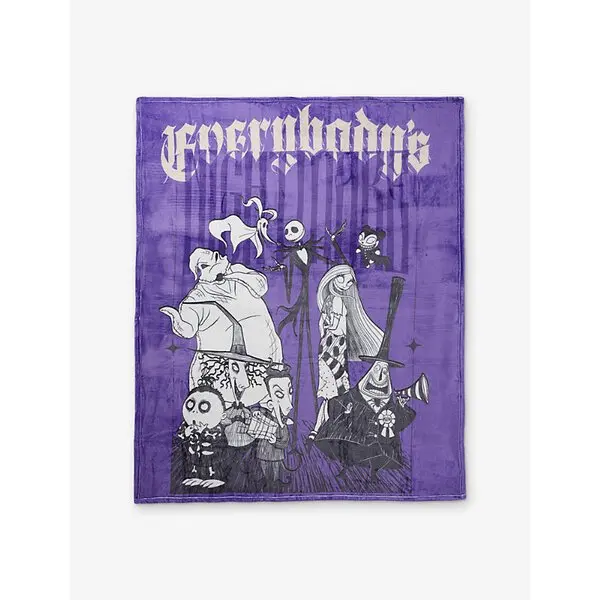 THE DISNEY STORE AT SELFRIDGES The Nightmare Before Christmas Throw 152cm X 127cm - Multi-coloured