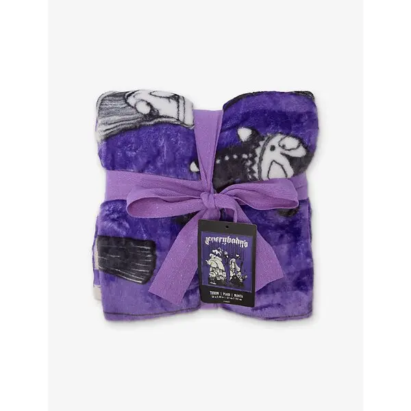 THE DISNEY STORE AT SELFRIDGES The Nightmare Before Christmas Throw 152cm X 127cm