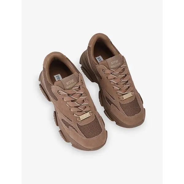 Steve Madden Front Row Suede Trainers