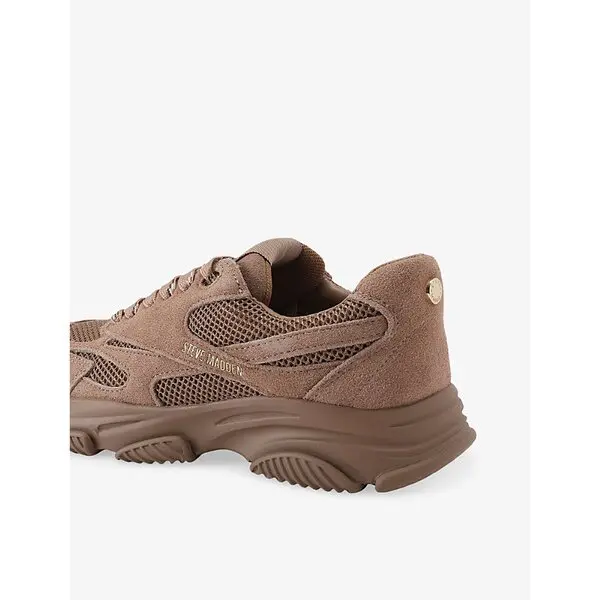Steve Madden Front Row Suede Trainers