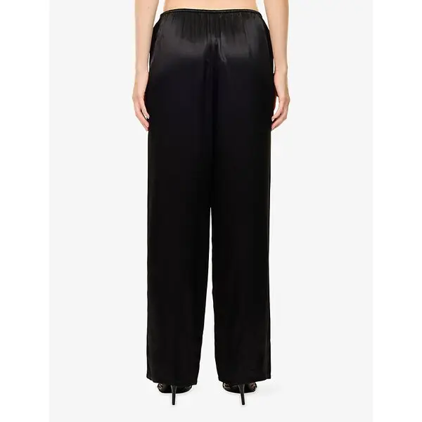 Rails Virgo Straight-leg Satin Trousers