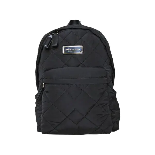 Marc Jacobs Quilted Nylon Backpack - Black