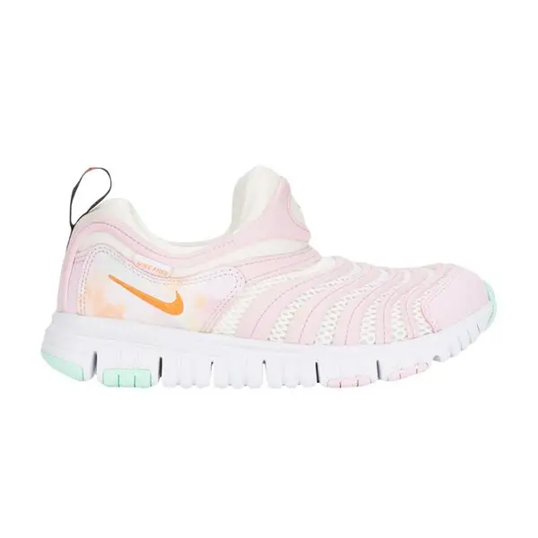 Nike Dynamo Free Ps White Green Orange - Pink