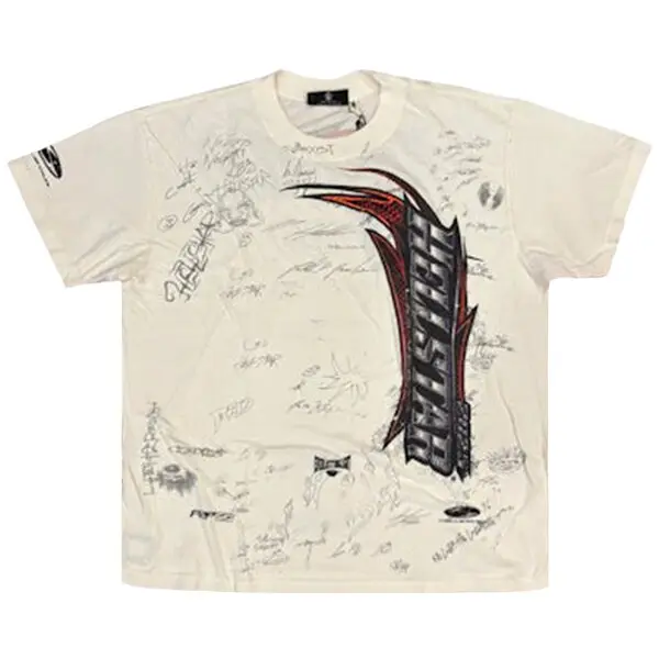 HELLSTAR Nascar Tee - White