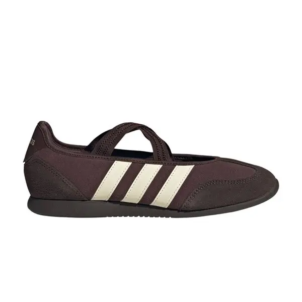 Adidas Wmns Barreda Mary Jane 'shadow Cream White Aurora Coffee - Brown