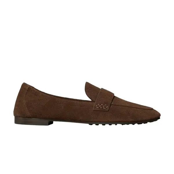 Tory Burch Wmns Ballet Loafer 'dark Cocoa