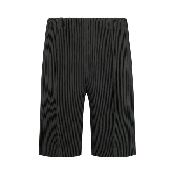 Issey Miyake Pleated Shorts - Grey