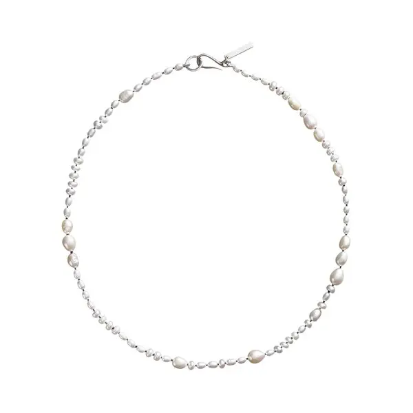 SOPHIE BUHAI Mermaid Necklace 18" Pearl - White