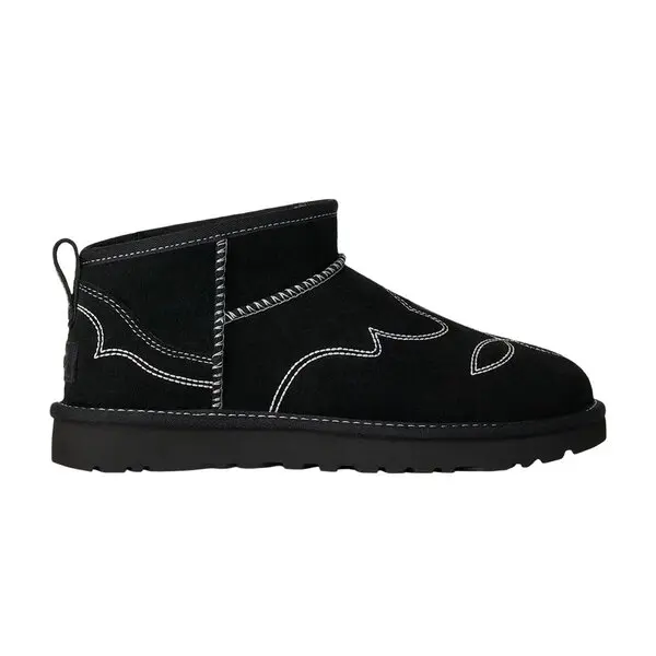 UGG Wmns Classic Ultra Mini Western - Black