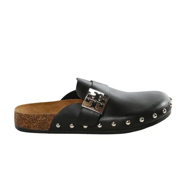 Tory Burch Wmns Mellow Stud Mule 'perfect Silver