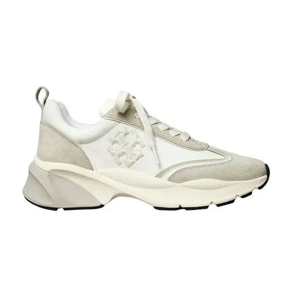 Tory Burch Wmns Good Luck Trainer 'bianco - Tan