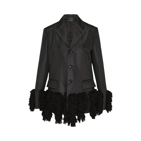 Comme Des Garçons Buttons Jacket - Black