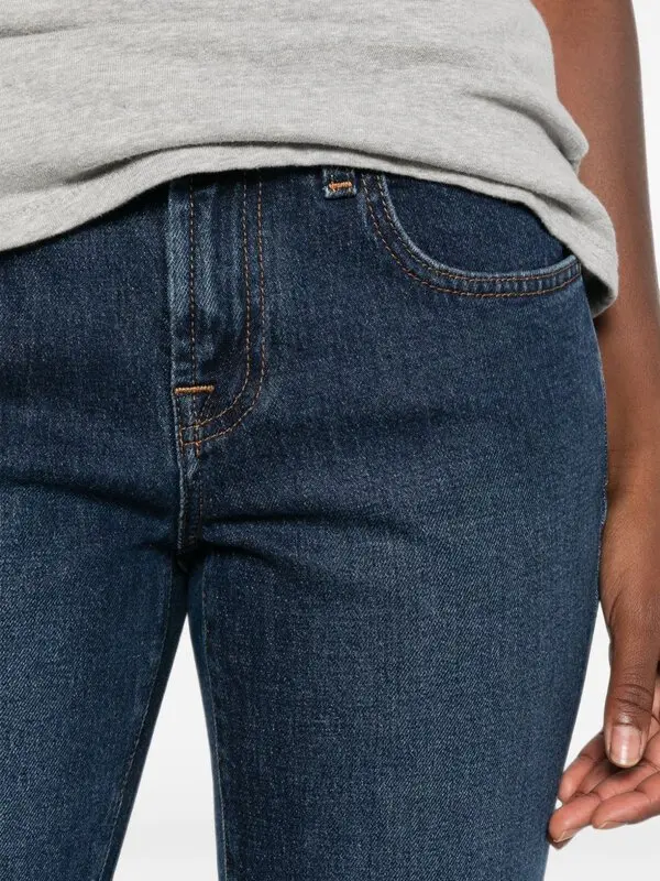 7 For All Mankind Low Cigarette Denim Jeans