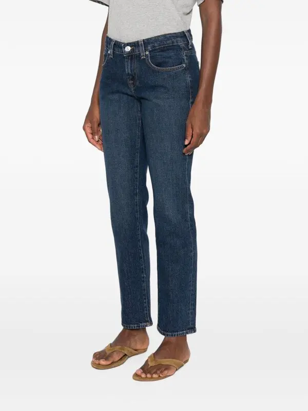 7 For All Mankind Low Cigarette Denim Jeans