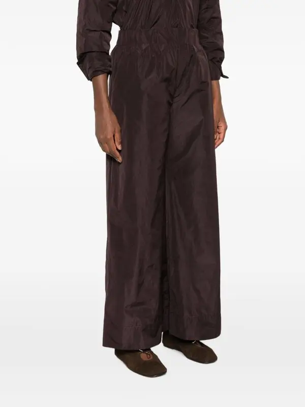 SUSANNE BOMMER Taffetas Wide-leg Trousers