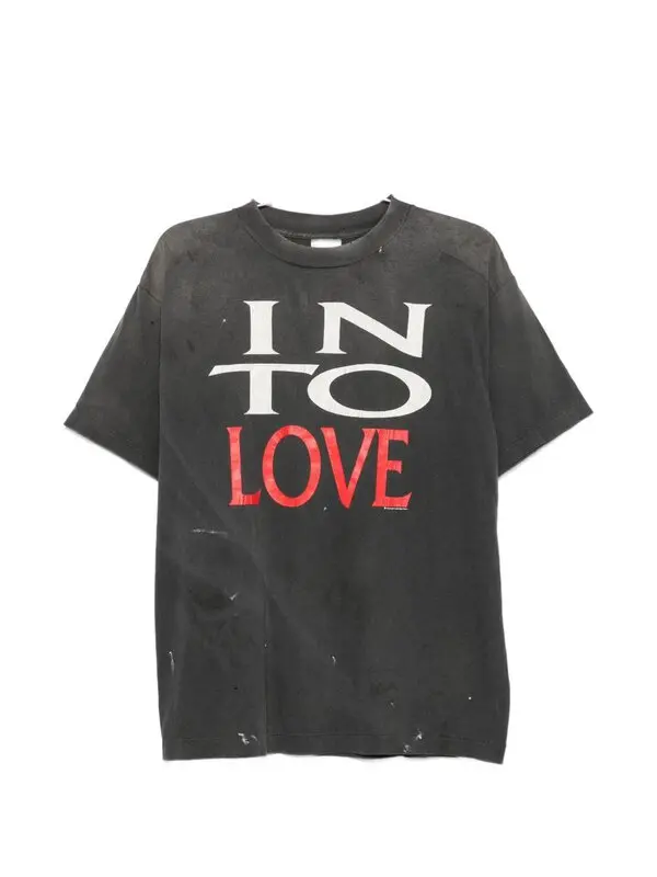 SAINT MXXXXXX In To Love T-shirt - Black