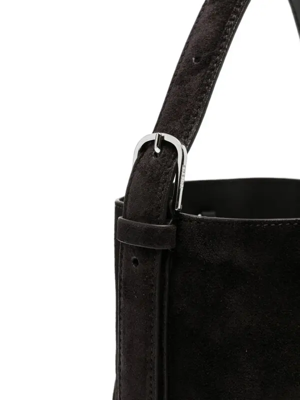 TOTEME Belted Petite Leather Tote Bag