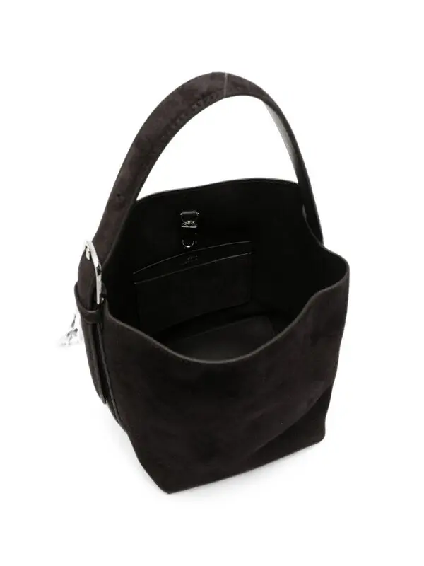 TOTEME Belted Petite Leather Tote Bag