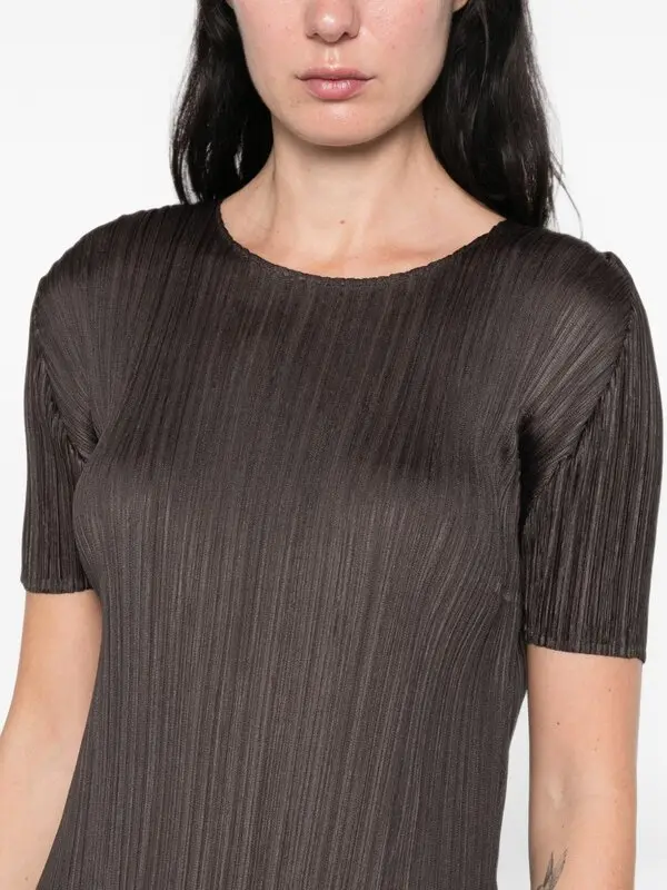 Issey Miyake Pleated Long Dress