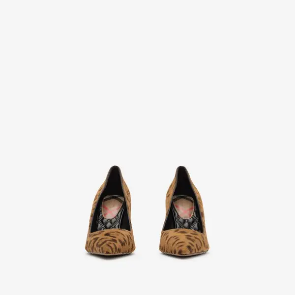 Burberry Leopard Print Dame High Pumps