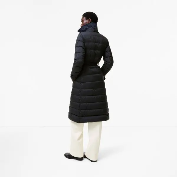 Burberry Long Nylon Audley Puffer Coat