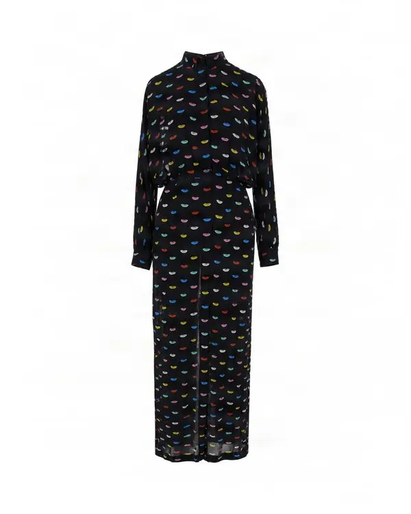 Fiorucci Long-sleeve Printed Shirt Dress - Multi