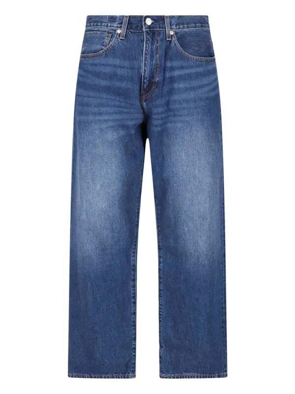 LEVI'S STRAUSS High-rise Straight-leg Jeans - Blue