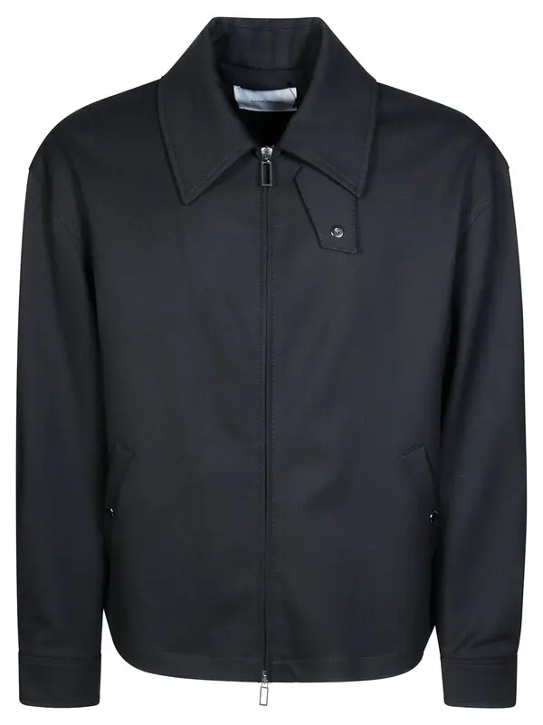 PAOLO PECORA Zip-up Jacket - Nero