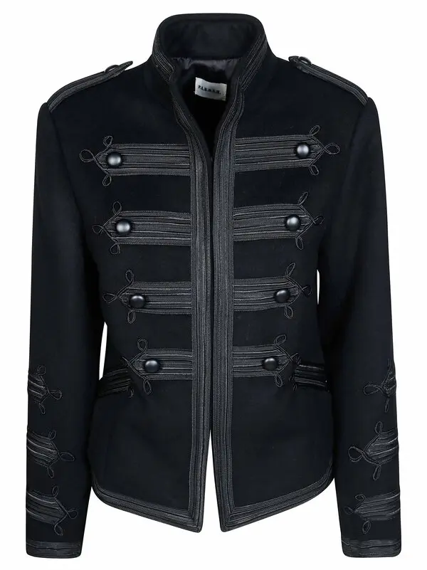PAROSH Double-breasted Double Jacket