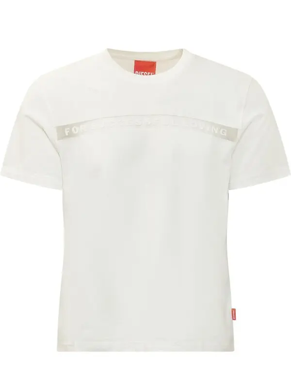DIESEL® Print T-nots T-shirt - Bianco