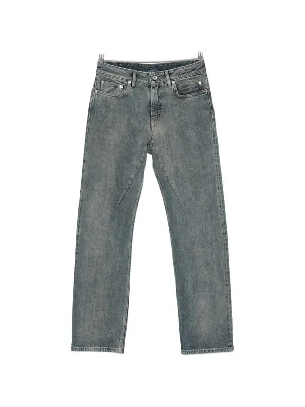 Rick Owens Six-pocket Cotton Jeans
