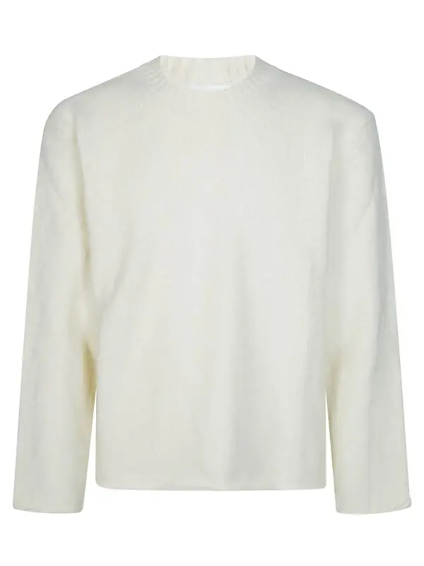 DIANA STUDIO Distressed Knit Sweater - Bianco