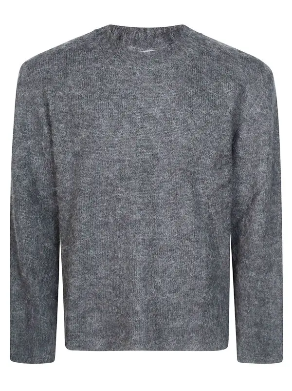 DIANA STUDIO Distressed Knit Sweater - Grigio