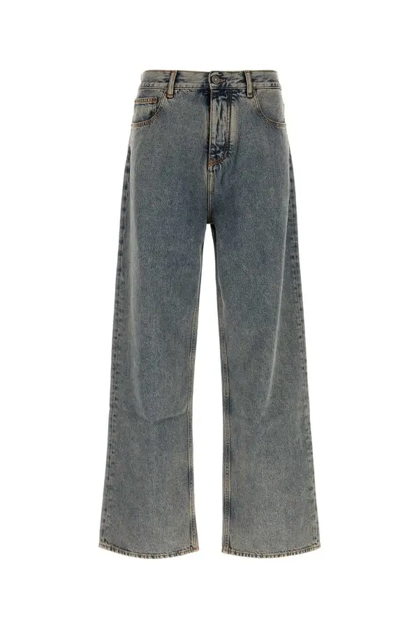 Amiri Wide-leg Denim Jeans - Blue