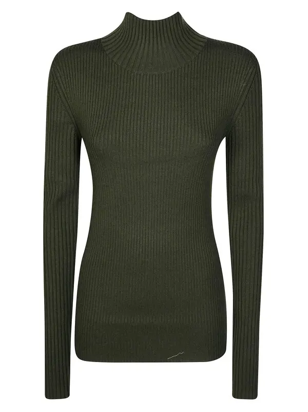 Victoria Beckham High Neck Wool-blend Jumper