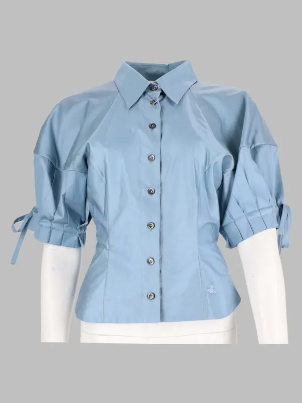 VIVIENNE WESTWOOD Button-detail Shirt - Blue