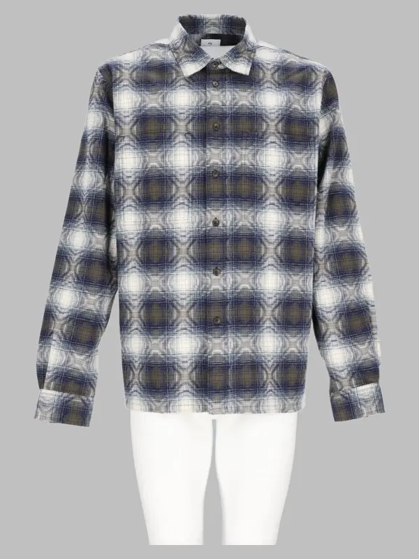 Paul Smith 100% Cotton Shirt, Made In Morocco - Blue