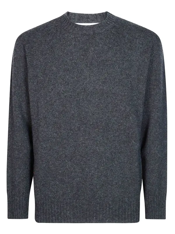 AMARANTO Distressed Knit Cardigan