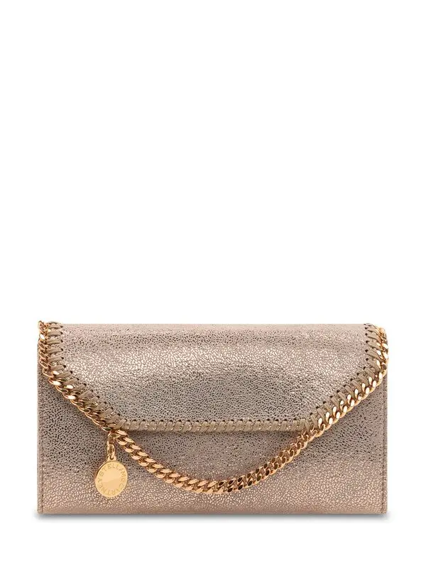 Stella McCartney Falabella Chain Mini Shoulder Bag - Pyrite