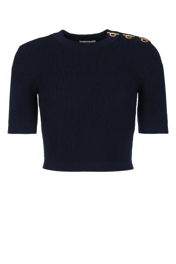 Elisabetta Franchi Tricot Knit Sweater For - Blunotte