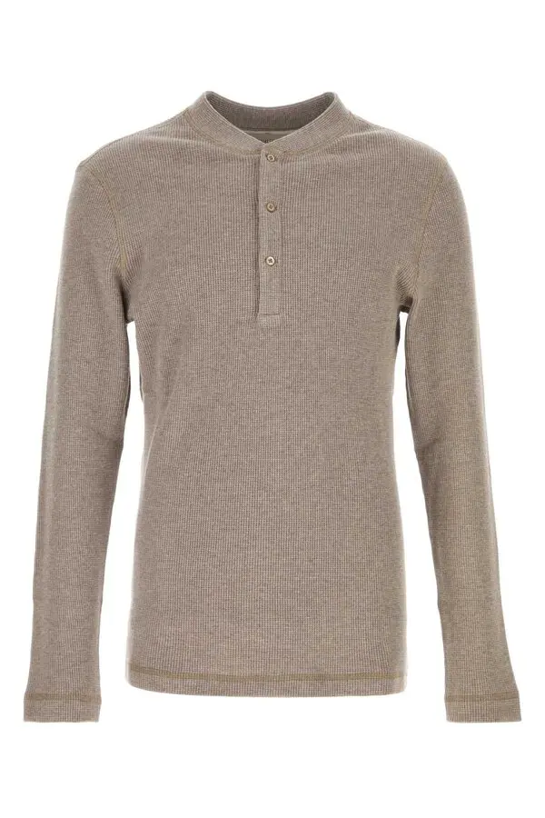 Brunello Cucinelli Cotton-cashmere T-shirt For - Grey