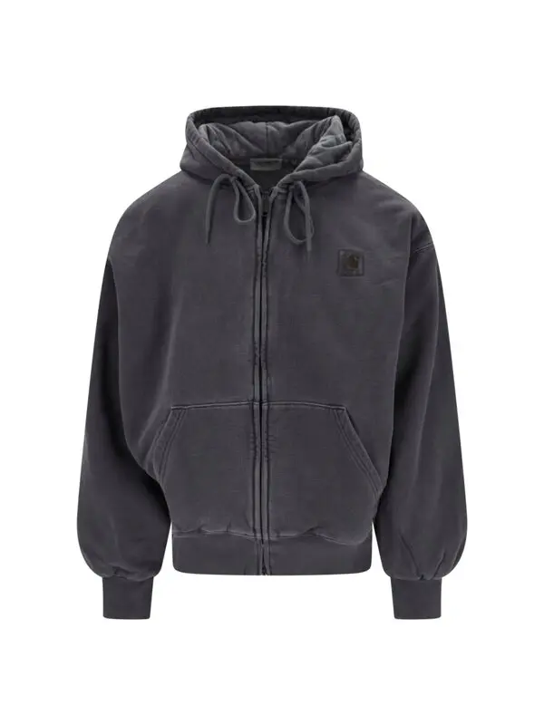 Carhartt Work In Progress Washed Cotton Zip Hoodie