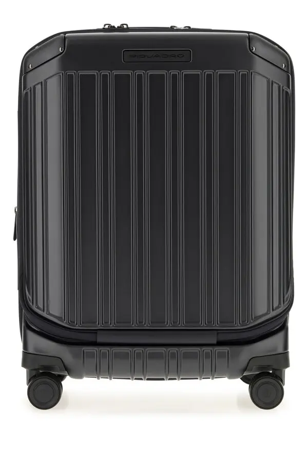 PIQUADRO Cabin Trolley With Front Opening And Four Wheels