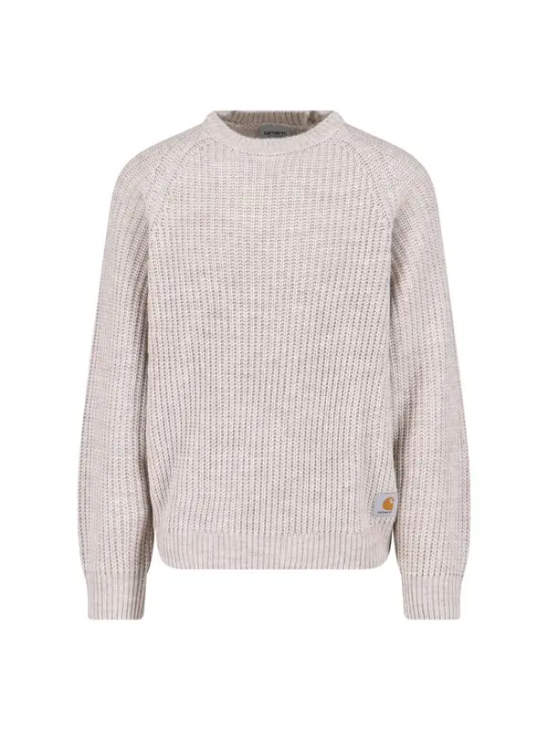 Carhartt Work In Progress Rib-knit Crewneck Sweater - White