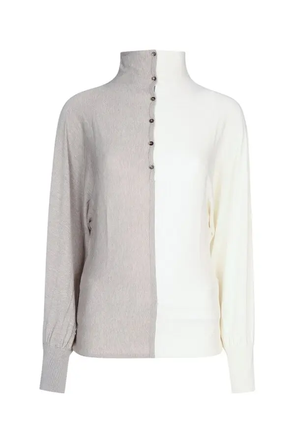 Jacquemus Losange Le Polo Top - Multibeige
