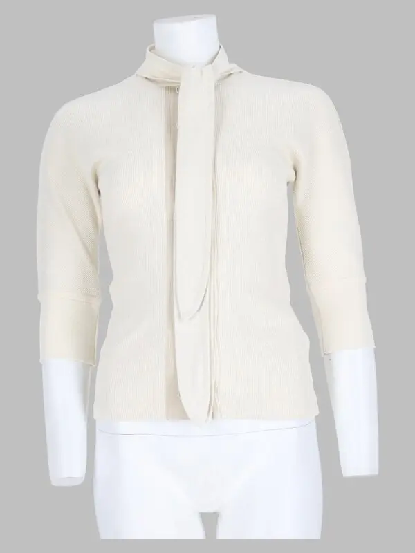 LEMAIRE Cotton-linen Jersey T-shirt With Stretch - White