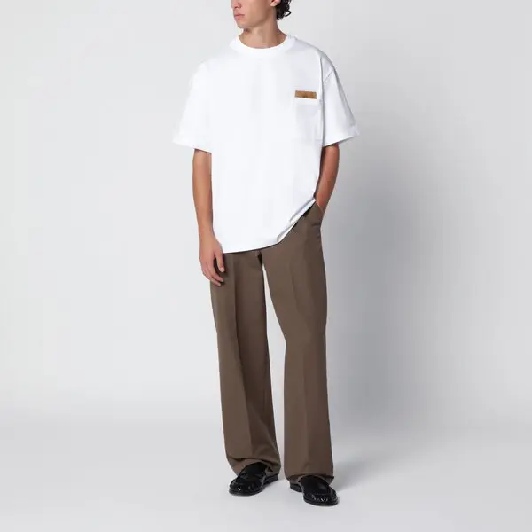 Bottega Veneta T-shirt In Pima Cotton Jersey