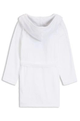 BOSS Cotton Dressing Gown With Embroidered Logo